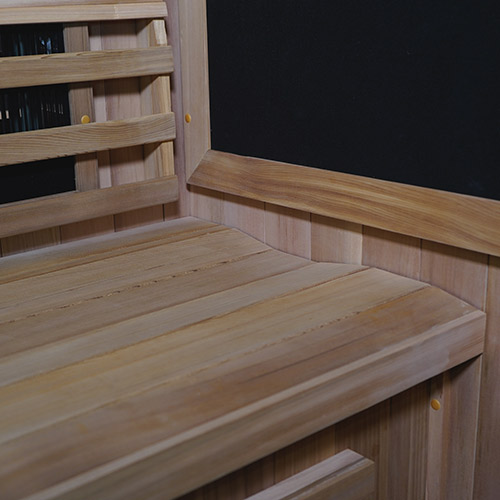 1 Person Hybrid Full Spectrum Infrared Sauna by Finnmark Design