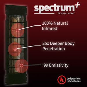 1 Person Full Spectrum Infrared Sauna - 170° Top Temperatures